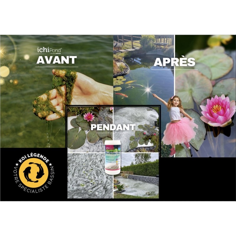 Biobooster anti algues filamenteuses SANS métaux lourd et produit toxique
